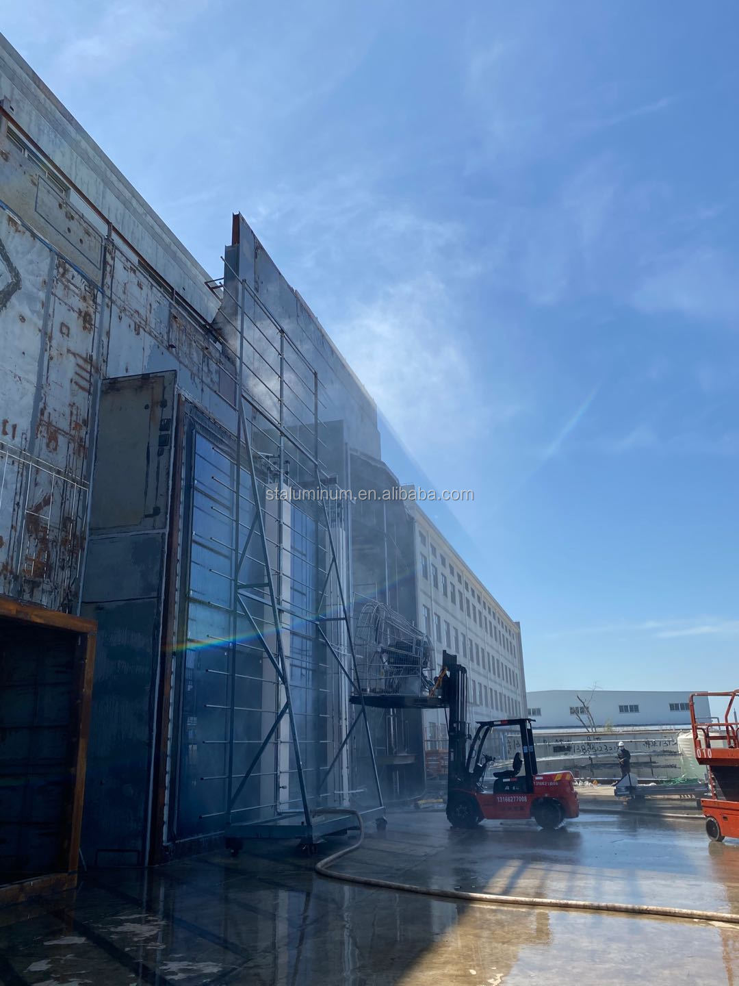 China Customized Stick Curtain Wall System For Hotels, Schools ...