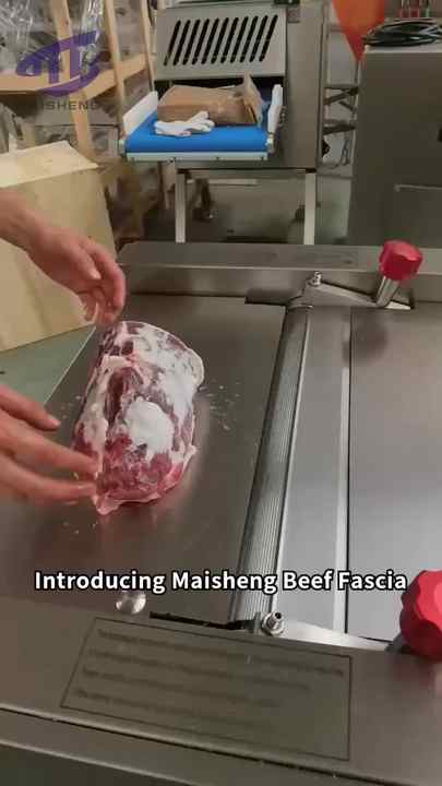 Industrial Automatic Meat Fascia Remover - High Efficiency