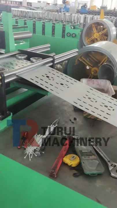 Perforated Cable Tray Machine - Durable & Efficient