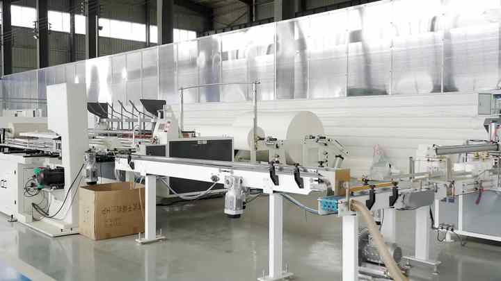 Perforation Slitting Rewinding Maxi Roll Machine Toilet Paper Roll ...