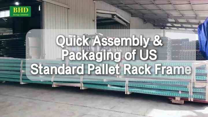 Heavy Duty Pallet Free Rack System - Best Selling Step Beams