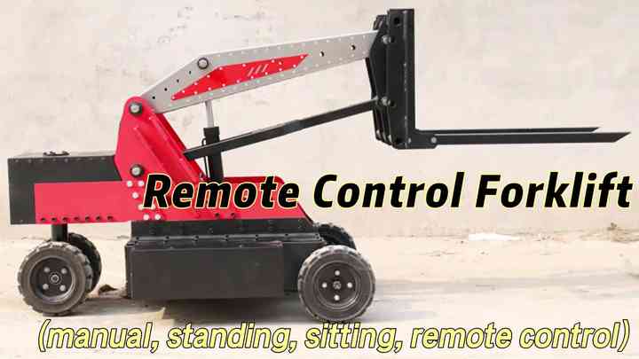 1 Ton & 1.5 Ton Remote Control Electric Loaders for Sale