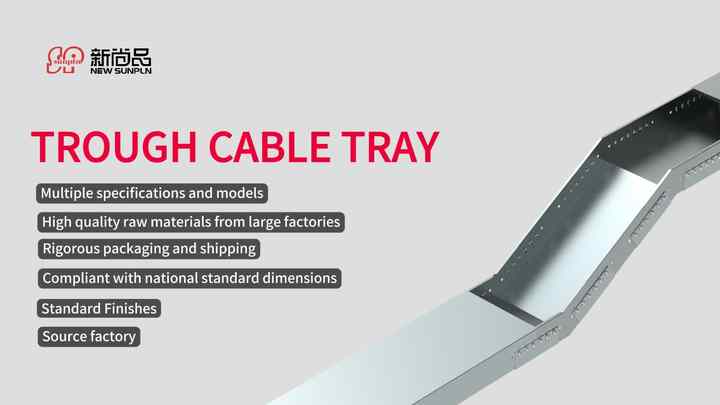 Trough Cable Tray Customized Vertical Cable Tray Fiber Support Cable ...