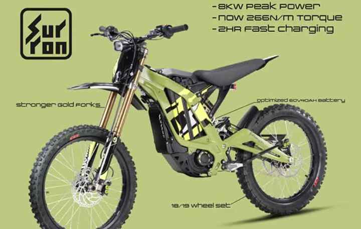 2025 Surron Light Bee X Lbx Electric Dirt Bike - 60V Power