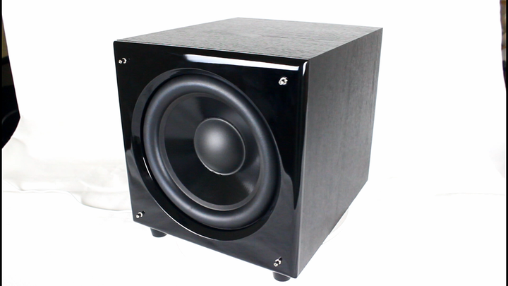 10" 120W Active Subwoofer for Home Theater - Powered Subwoofer for ...