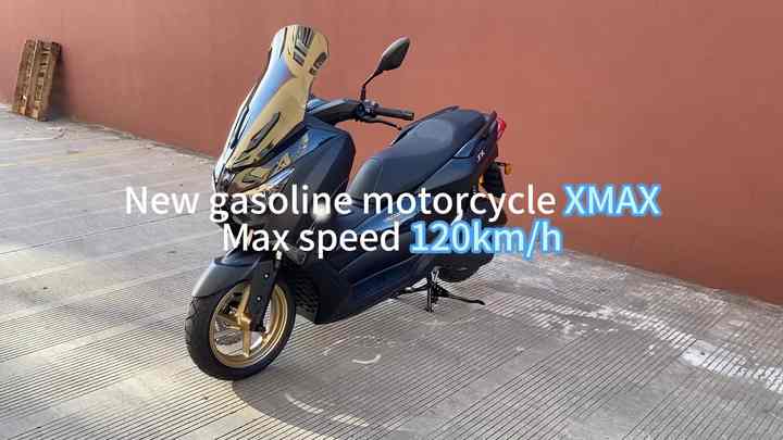 XMAX 200CC Gasoline Motorcycle - 125KMH Max Speed Engine