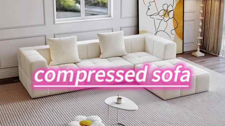 Union Win Living Room Foam Folding Leisure Soft Round Bed