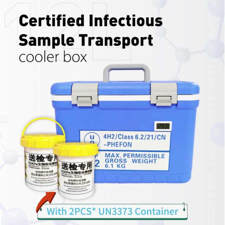 Un3373-compliant Medical Cooler Box - Safe Shipping Solutions