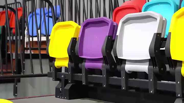 New Plastic Tribune Grandstand Seats Folding Stadium Chair VIP Stadium ...