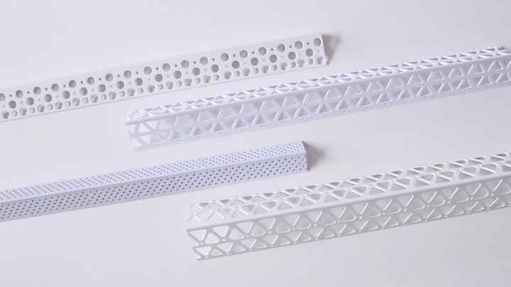 PVC Mid-Wall Control Joint Corner Bead for Plastering