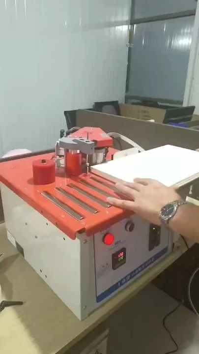 Sliding Table Edge Sealing Machine Automatic Mini Portable Edge Banding ...