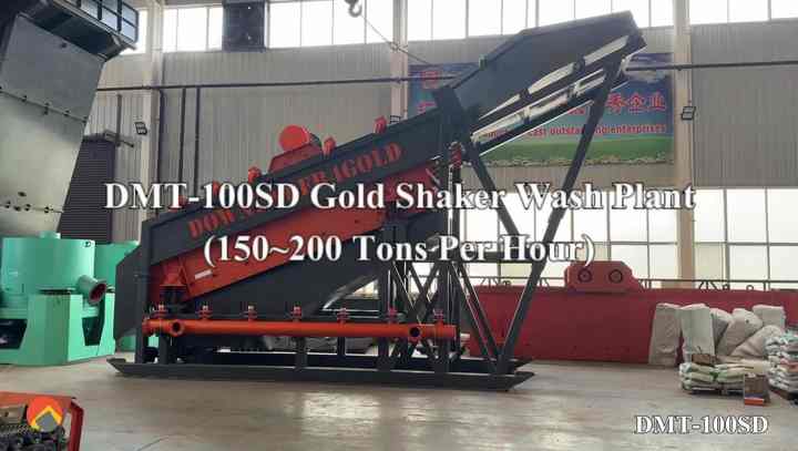 Portable Large-Scale Gold Washing Plant Extreme Durable Mobile Platform ...