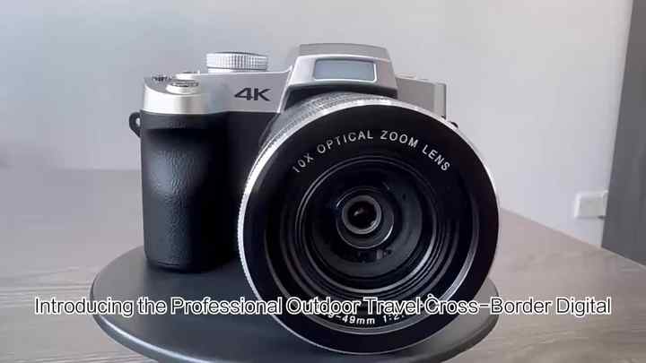 4K Optical Zoom Smiley Face Capture 3.0-inch Flip Screen Digital Camera ...