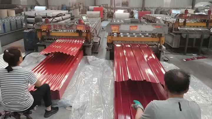 Corrugated Roofing Sheet Container House with Customized Color Sheet ...