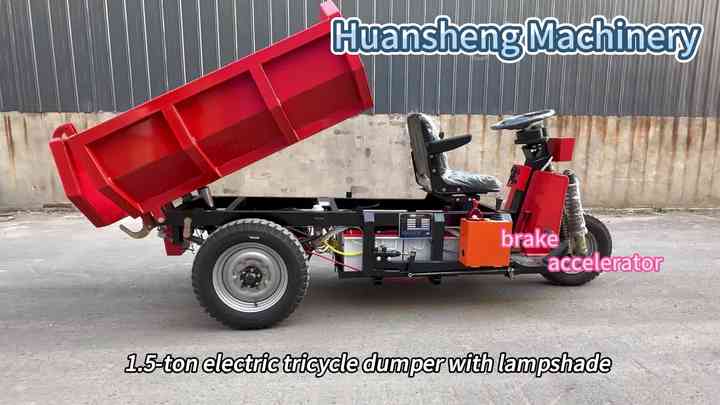 For Underground Mine Efficient & Zero Emission 1.5Ton Electric Dumper 1 ...
