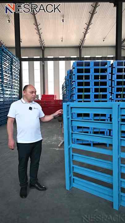 Heavy Duty Warehouse Use Metal Pallet Long Life Industrial Transport ...