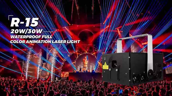 Knight 20w High Power Rgb Full Color Sky Laser Light Projector| Alibaba.com