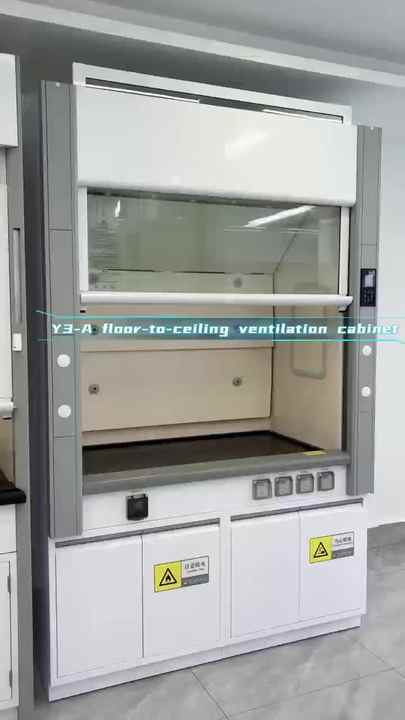 UKEN High Quality Duct-type Fume Hood Acid Alkali Resistant Rustproof ...