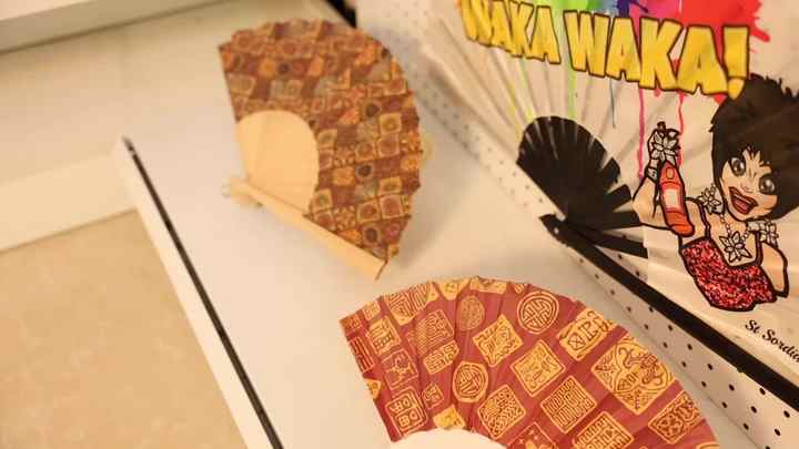 Low Price Wooden Bamboo Hand Folding Fan With Custom Logo for Rave ...