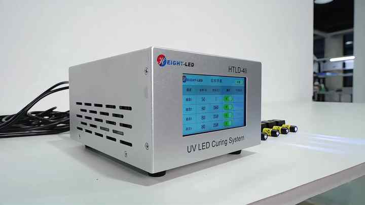 90° Side-Emitting UV LED Spot Curing System for Medical Devices ...