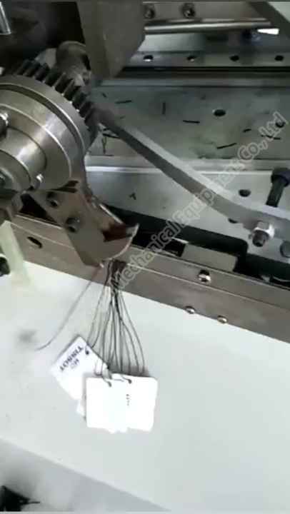 Hang Tag Threading Machine Paper Pvc Card Threading Machine Hang Tag ...