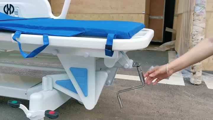 Patient Transfer Bed with Thick Wall Bed Surface Transfer Vehicle for ...