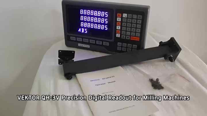 VEKTOR 3 Axis DRO for Milling Lathe Machine - Precision & Durability