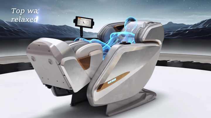 VCT Portable 4D Zero Gravity Smart Massage Chair with Voice Control ...