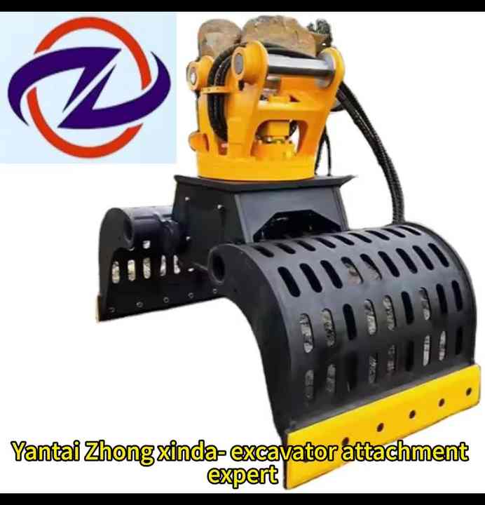 Wear-resistant Rotary Sorting Grab Bucket Disassembly Excavator Waste ...