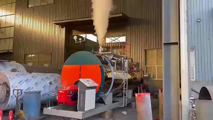 Industrial 1 T/h 3t/hr 10 Ton Automatic Horizontal Steam Boiler Natural ...