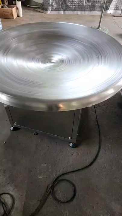 Rotary Packing Table for Packing Machine Round Rotating Collection ...