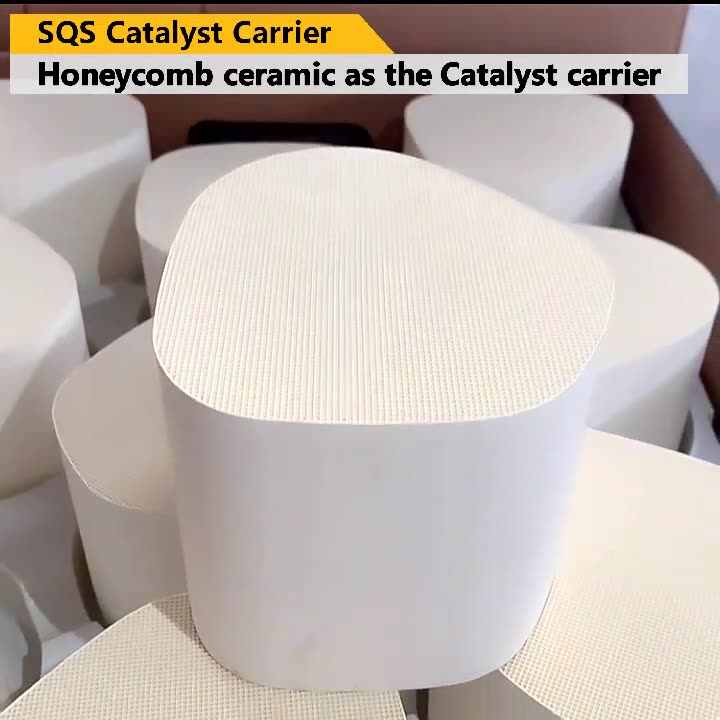 SQS DPF DOC SCR Cordierite Ceramic Catalyst Substrate