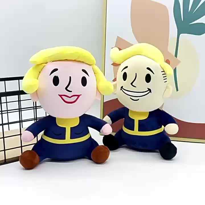Fallout Vault Plush Dolls From The Cross-Border Fallout Vault Plush 4 ...