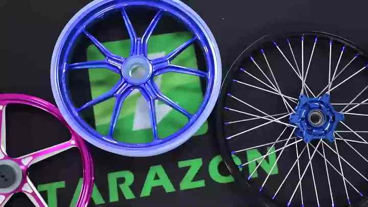 Custom Motorcycle Casting Wheels - TARAZON CNC Scooter Rims