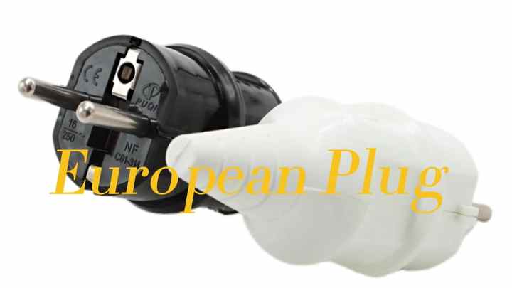 EU Wiring Plug with CE Mark - Waterproof Schuko Power Plug