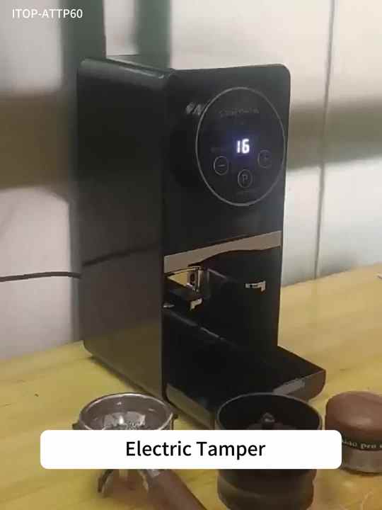 Auto Tamp Electric Espresso Coffee Tamper Machine Ripple Base Fully ...