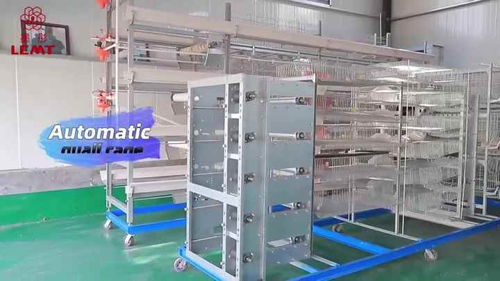 Modern Developed Poultry Farming Equipment Automatic Quail Cage Sales ...