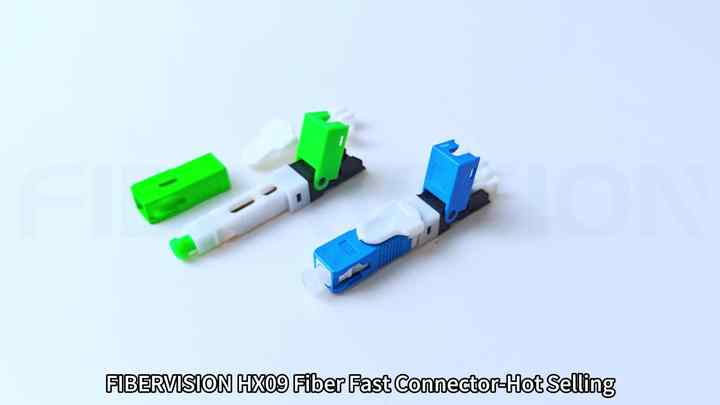 Fast Connector FIBERVISION HX09 SM SC UPC networking tools Fibra Optica ...
