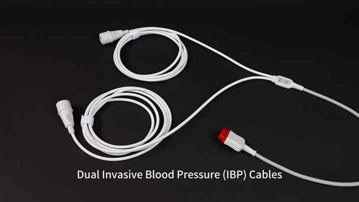 Medical Cable, 6 Pin General Invasive Blood Pressure Cable, IBP Adapter ...