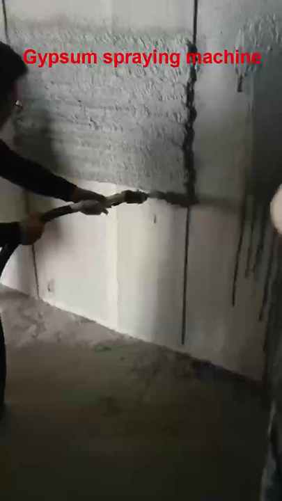 Advanced Technology Wall Plaster Machine Gypsum Spraying Machine ...