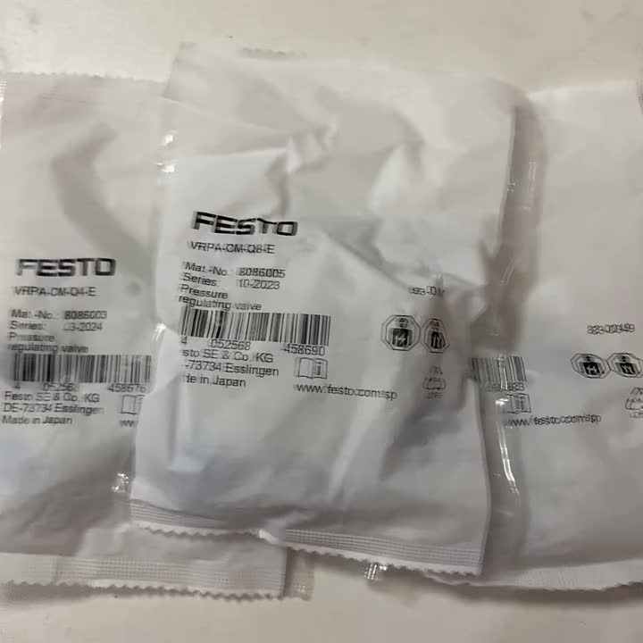 Pressure Reducing Valve FESTOs VRPA-CM-Q4-E 8086003 VRPA-CM-Q6-E ...
