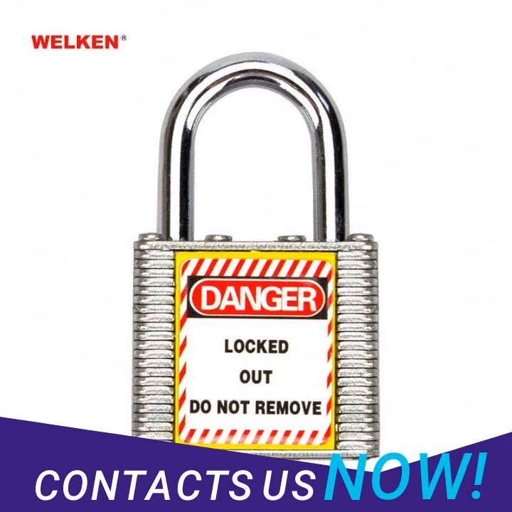 BD-8561 27mm Short Shackle Laminated Steel Safety Padlock Keyed to ...