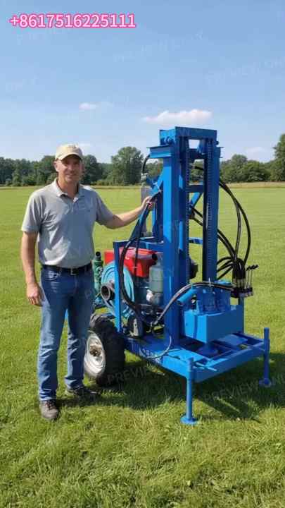 Wireline Drilling Rig/Core Sample Drilling Machine/Soil Sample Testing ...