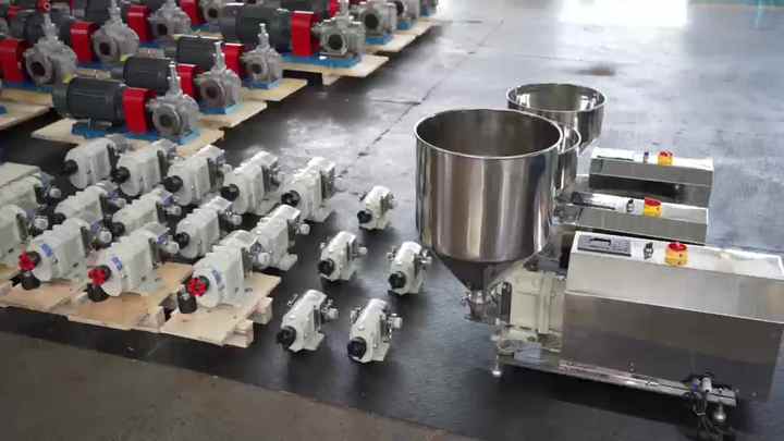 3RP Series OEM Lobular Pumps for Edible Oil CE Certified with CIP ...