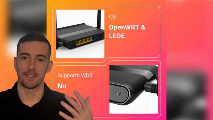 OpenWrt CPE 1200Mbps Dual Band 2.4G/5.8G Gigabit 1000Mbps DDR2 256MB ...