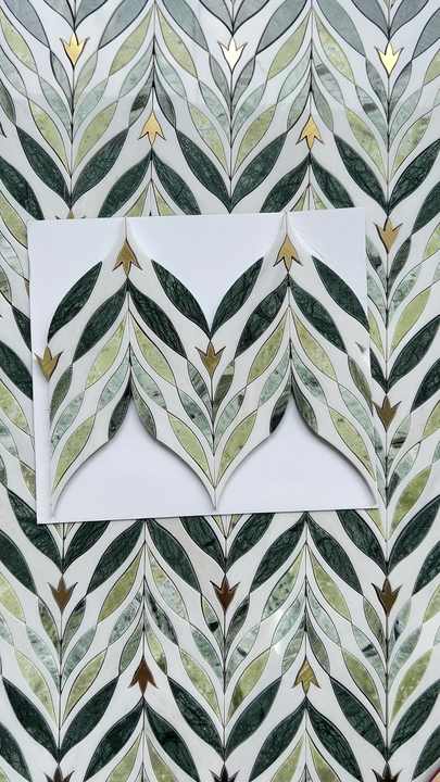 Lander Stone Waterjet Marble Mosaic Wall Tile - Modern Design for ...