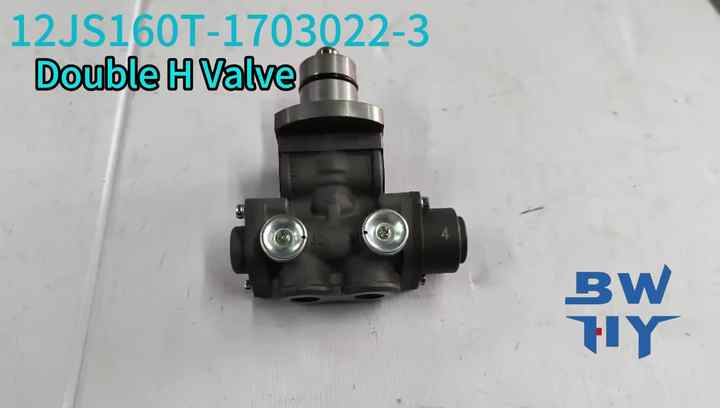 Double H Valve 12JS160T-1703022-3 for Howo Trucks - Original