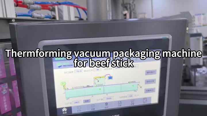 Elemotion Thermoforming Vacuum Machine Foods Stretch Plastic Film ...