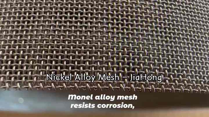 Square Hole Inconel Woven Wire Mesh 1-10mm Mesh Sizes 0.5-2.5mm Wire ...