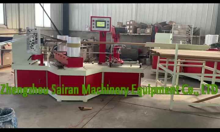 Simple Structure Easy Operation PLC Controlled Cardboard Tube Winder ...
